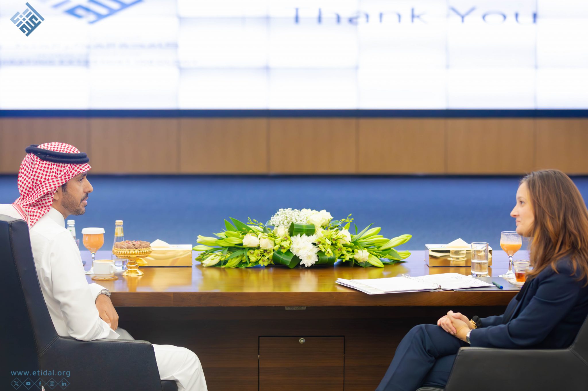 Secretary-General of (Etidal) Welcomes Acting Assistant Secretary of ...